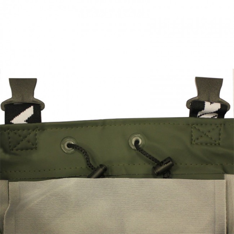 Vass Junior Chest Wader - Khaki Green - Junior Boot Sizes