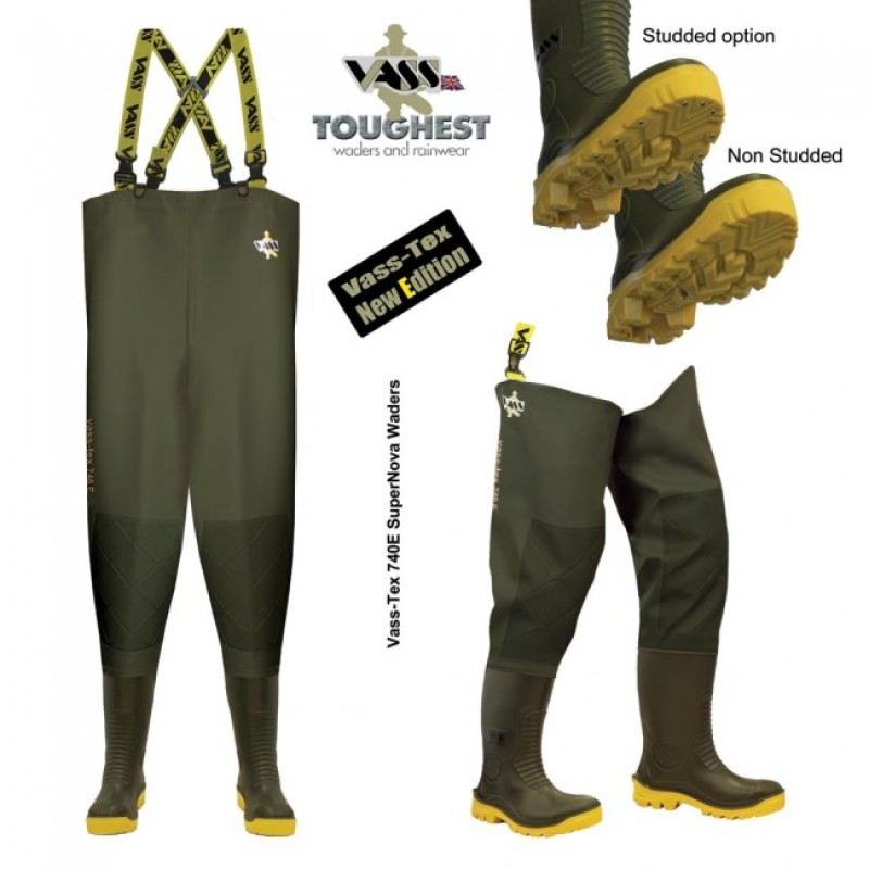 Vass-Tex 740 SuperNova Chest Waders by Vass Textiles Limited